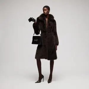 Gucci Long Hair Shearling Coat Ready-to-wear