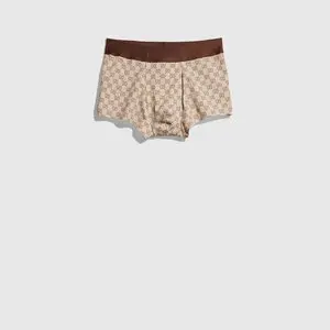 Gucci Printed Jersey Trunks - Beige