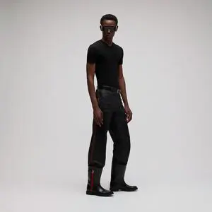 Gucci Boot With Web Leather