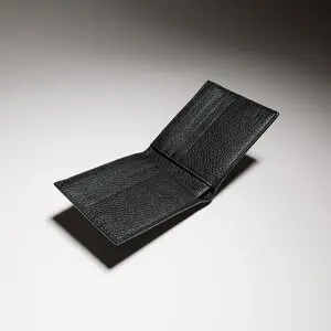 Gucci Web Trademark Bi-fold Wallet Leather