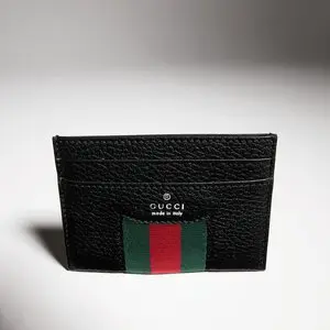 Gucci Web Trademark Bi-fold Wallet Leather