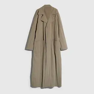 Gucci Washed Matte Nylon Trench Coat Ready-to-wear - Grey
