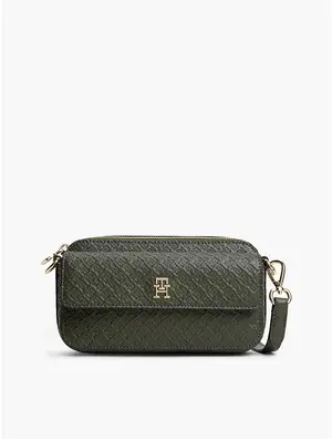 Tommy Hilfiger Allover Monogram Crossbody Bag