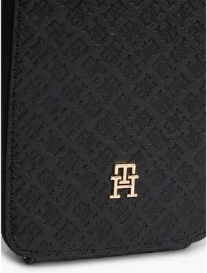 Tommy Hilfiger Allover Monogram Debossed Phone Wallet