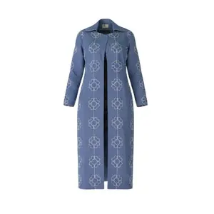 LUME The Denim Marigold Duster Coat - Blue