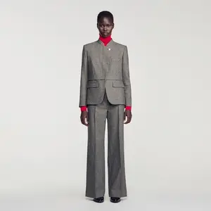 Sandro Wool Suit Jacket
