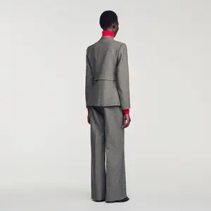 Sandro Wool Suit Jacket