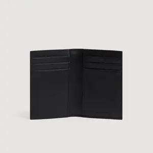 Sandro Braided Leather Card Holder