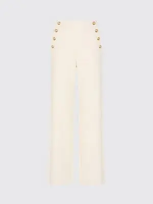 Max Mara Max Mara Studio Women Pants Woman Max Mara Studio Cream