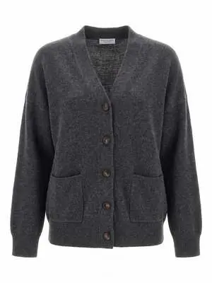 Brunello Cucinelli Brunello Cucinelli Women Cashmere Cardigan Multicolor