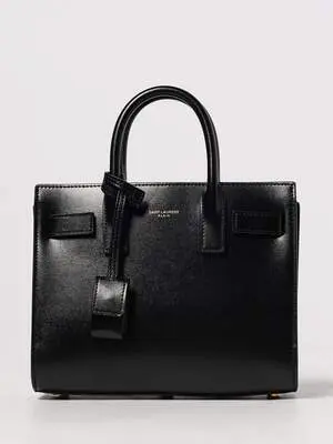 Saint Laurent Sac De Jour Nano Palmellato Leather Bag - Black