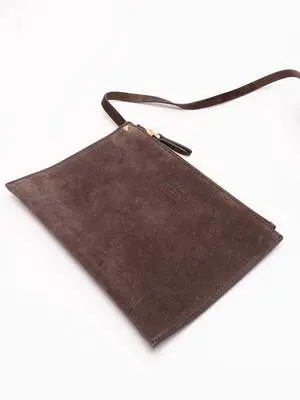 Valentino Garavani Large Shopping Bag In Soft Suede - Multicolor