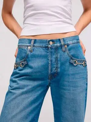 Gucci Low Rise Jeans