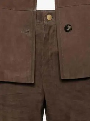 Max Mara S` Leather Pants