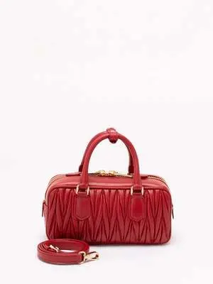 Miu Miu Arcadie` Matelassé Nappa Leather Bag - Multicolor