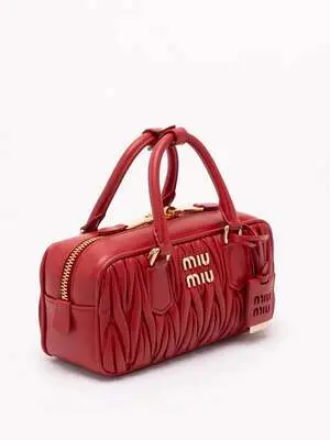 Miu Miu Arcadie` Matelassé Nappa Leather Bag - Multicolor