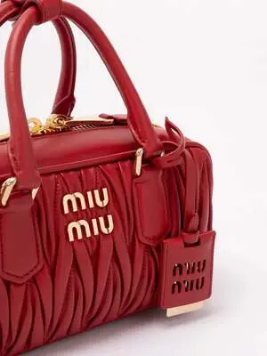 Miu Miu Arcadie` Matelassé Nappa Leather Bag - Multicolor