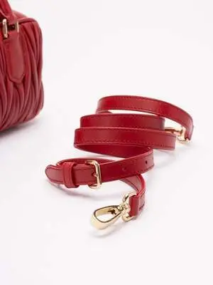 Miu Miu Arcadie` Matelassé Nappa Leather Bag - Multicolor