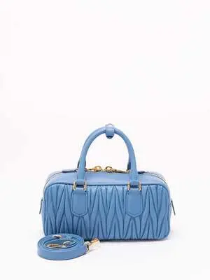 Miu Miu Arcadie` Matelassé Nappa Leather Bag - Multicolor