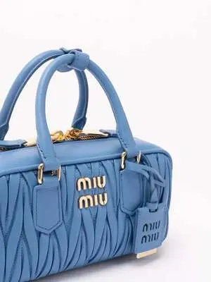 Miu Miu Arcadie` Matelassé Nappa Leather Bag - Multicolor