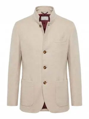 Brunello Cucinelli Lightweight Cashmere Outerwear Blazer - Multicolor