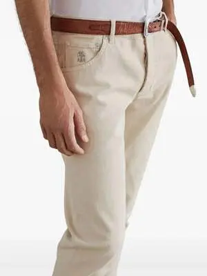 Brunello Cucinelli Dyed Denim Pants