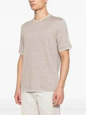 Brunello Cucinelli T-shirt With Faux-layering