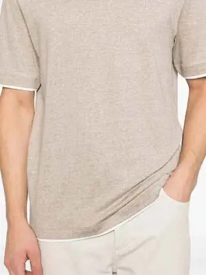 Brunello Cucinelli T-shirt With Faux-layering