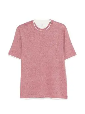 Brunello Cucinelli T-shirt With Faux-layering