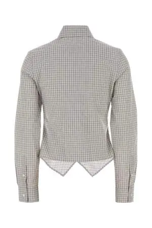 MAISON MARGIELA Embroidered Cotton Shirt