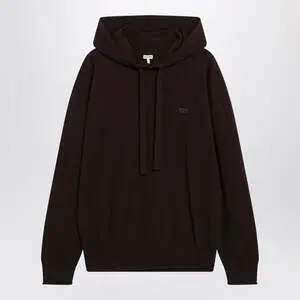 Loewe Dark Hooded Sweatshirt - Brown