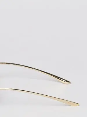 Bottega Veneta Knot Aviator Sunglasses In Metal And Acetate - Multicolor
