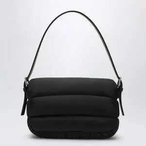 Moncler Caradoc Shoulder Bag In Nylon - Black