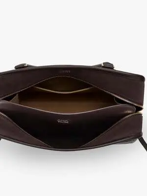 Loewe Amazona 180 Suede Handbag - Multicolor