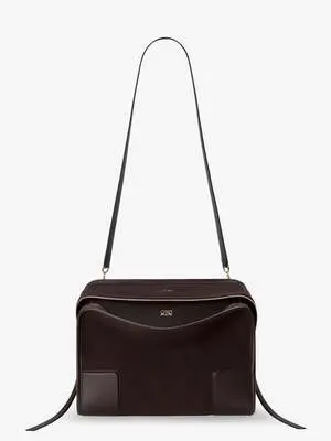 Loewe Amazona 180 Suede Handbag - Multicolor