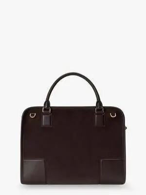 Loewe Amazona 180 Suede Handbag - Multicolor