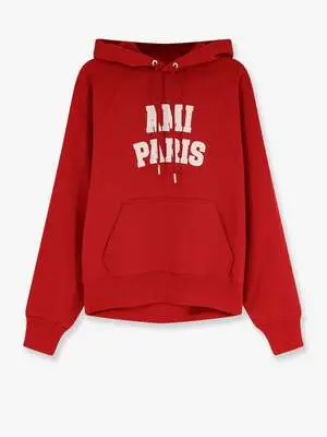 AMI Paris Organic Cotton Sweatshirt - Multicolor