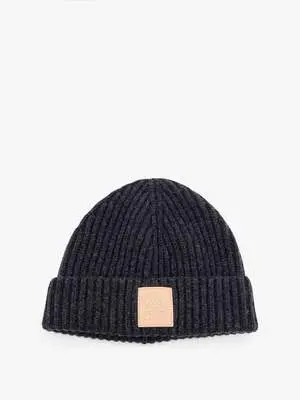 Loewe Beanie Cashmere Hat - Black