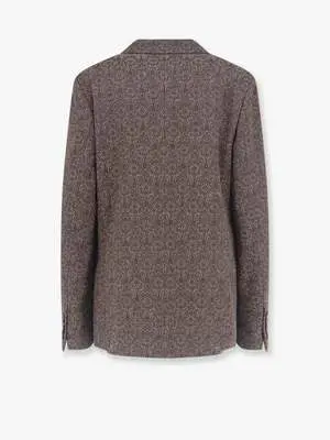 Dries Van Noten Barrysta Wool And Cotton Blazer