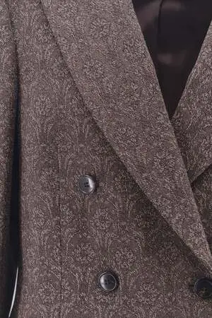 Dries Van Noten Barrysta Wool And Cotton Blazer