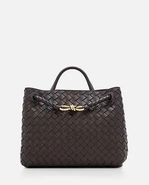 Bottega Veneta Borsa Media Andiamo - Marrone