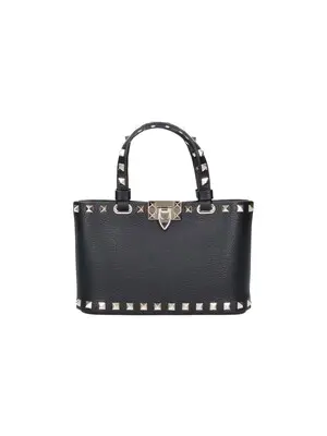 Valentino Garavani Mini Handbag "rockstud - Black