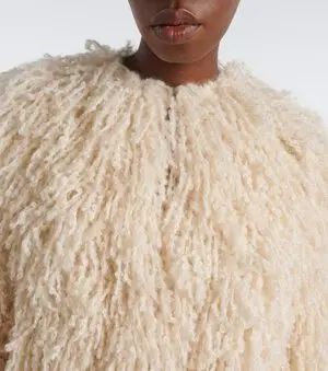 Fendi Mohair, Cashmere, Silk, And Wool Jacket