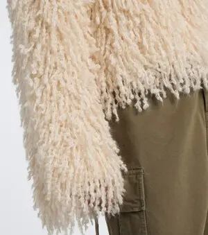 Fendi Mohair, Cashmere, Silk, And Wool Jacket