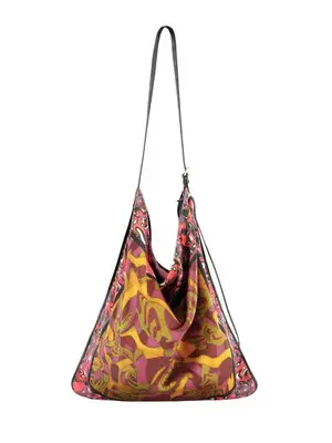 Dries Van Noten Oversized Scarf Bag - Red