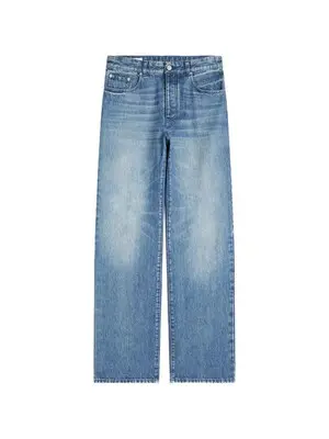 Dries Van Noten Baggy Jeans - Blue