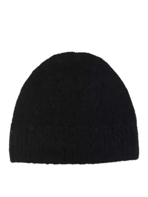 Dries Van Noten Ribbed Alpaca Wool Beanie