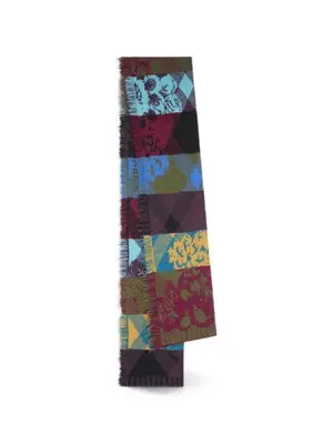Dries Van Noten Long Wool Scarf