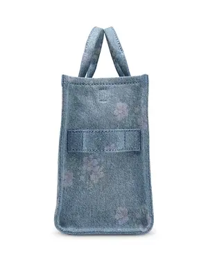 Marc Jacobs Medium Antique Flower Denim Tote Bag