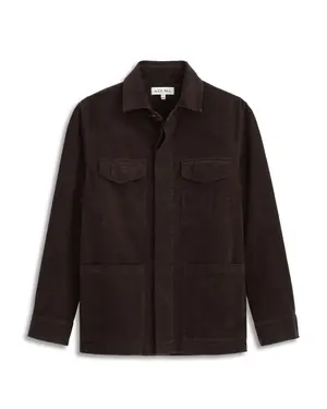 ALEX MILL Straight Fit Garment Dyed Chore Jacket
